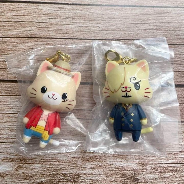 ONE PIECE MONKEY D Luffy Vinsmoke Sanji Set Of 2 with CAT Plush doll ...