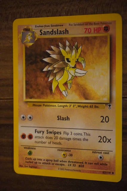 CARTA POKEMON SLASH 62/110 Collezione Leggendaria quasi nuova EUR 1,00 ... CARTA POKEMON SLASH 62/110 Collezione Leggendaria quasi nuova EUR 1,00 ...