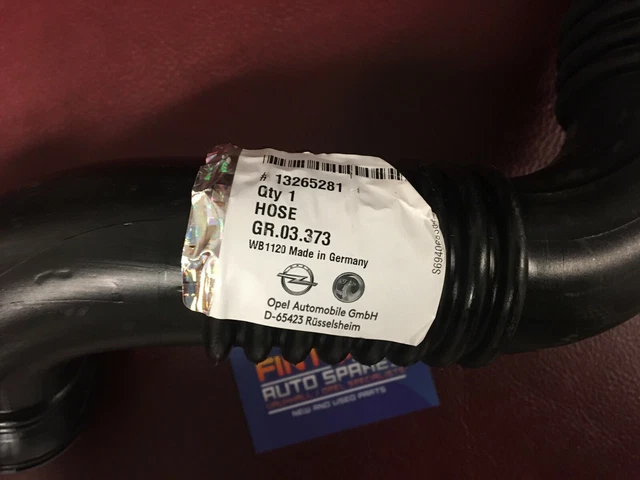 TUBO INTERCOOLER TURBO diesel originale GM Vauxhall Astra J 1.7 ...