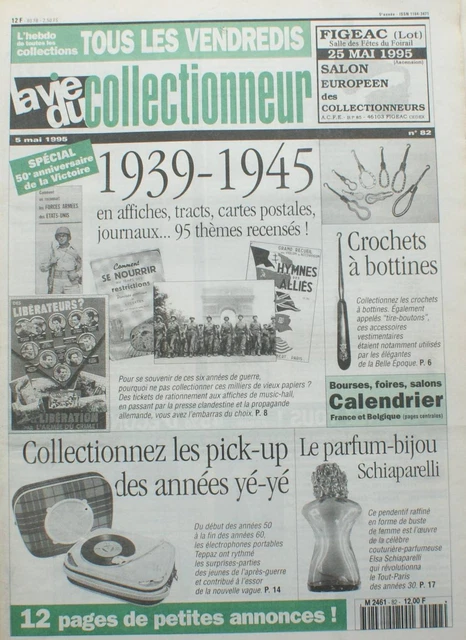 007151 - LA vie du collectionneur - Numéro 82 du 5 Mai 1995 [collection ...
