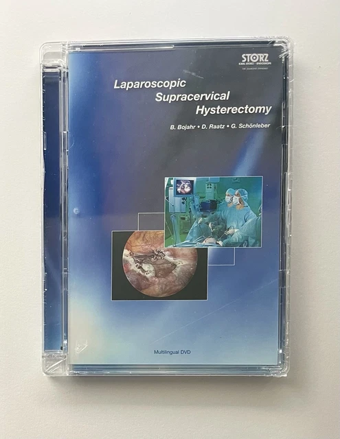 LAPAROSCOPIC SUPRACERVICAL HYSTERECTOMY DVD, Surgery Demonstration, NEW ...