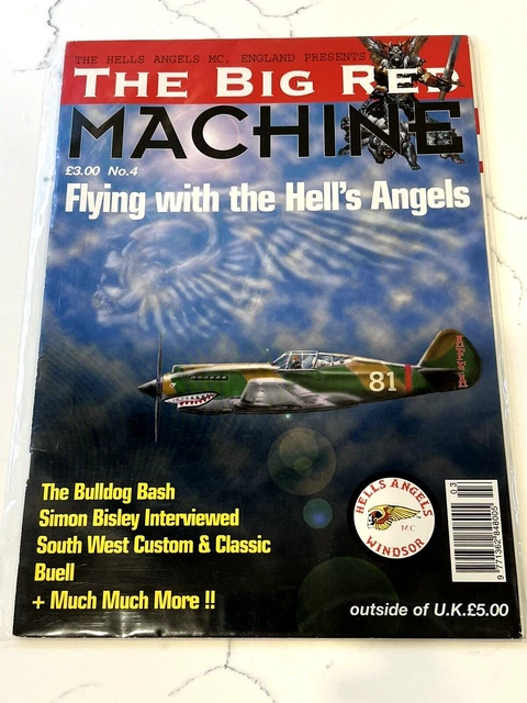 THE BIG RED Machine Hell's Angels Magazine No 4 Limited Series HAMC ...