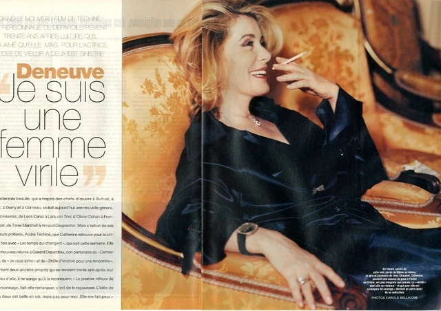 COUPURE DE PRESSE CLIPPING 1996 FRANCOISE DORLEAC & CATHERINE DENEUVE (4 pages) EUR 5,00 ...