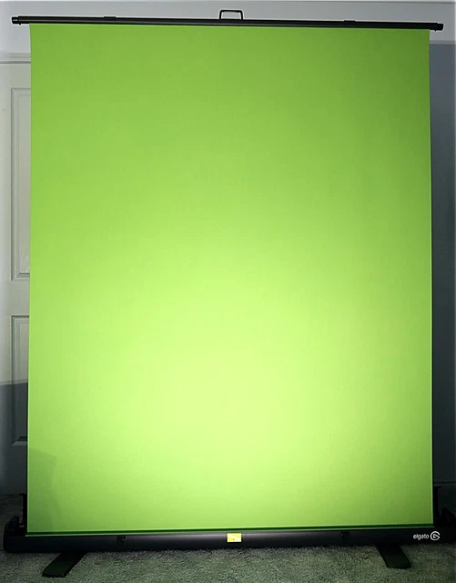 ELGATO COLLAPSIBLE CHROMA Key Green Screen *A1 Condition* $220.00 ...