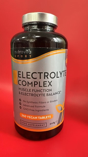 ELECTROLYTE COMPLEX HIGH Strength Tablets with Magnesium, Potassium ...