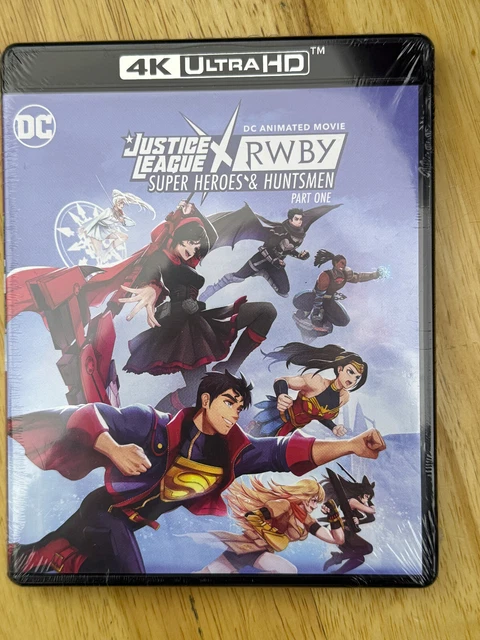 JUSTICE LEAGUE X Rwby Part 1 Usa 4K Uhd Blu Ray Region Free New £1.75 ...