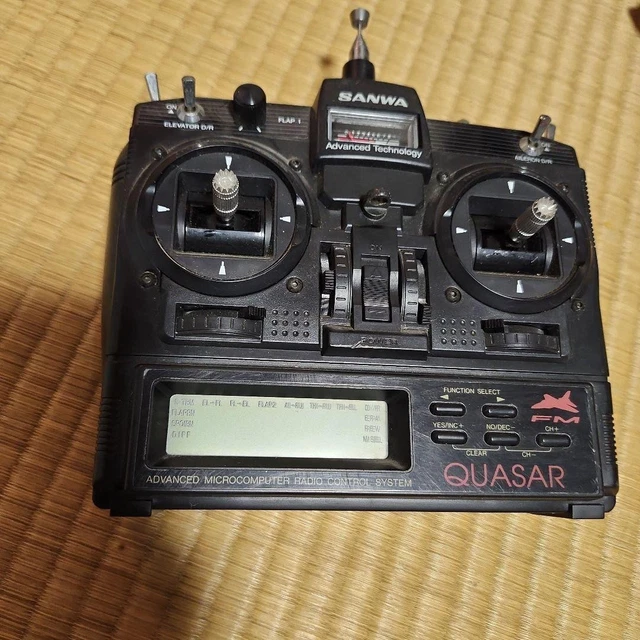 SANWA QUASAR RADIO Control Transmitter 72MHz £131.16 - PicClick UK