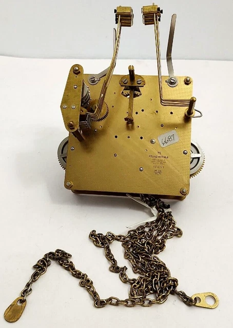 FRANZ HERMLE GERMANY 451-053 85 cm Clock Movement 1 chain 1975 ...