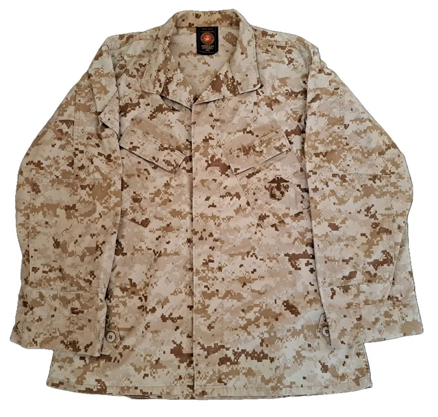 US MARINE CORPS USMC Desert MARPAT Camouflage Coat/Jacket MCCUU ...