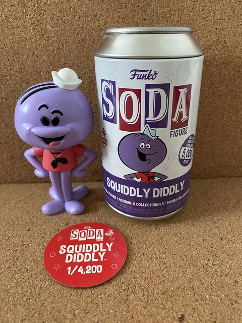 FUNKO SODA FIGURE Hanna Barbera's Squiddly Diddly Common Version £1.99 ...