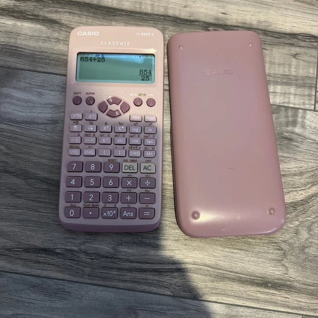 CALCOLATRICE SCIENTIFICA CASIO FX-83GTX, esame UK approvato 276 ...