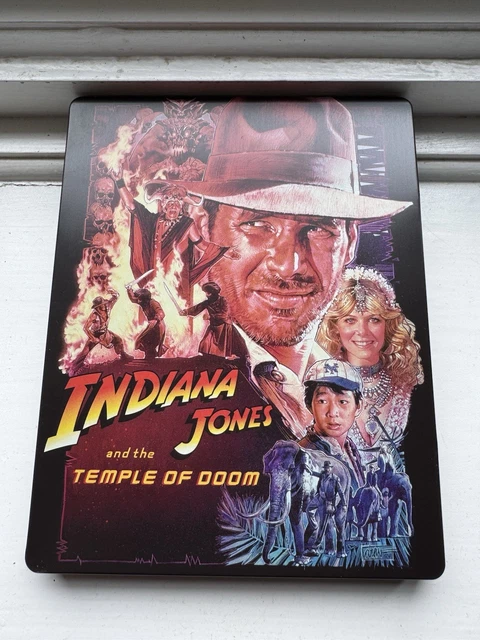 INDIANA JONES AND the Temple of Doom 4K Steelbook £52.72 - PicClick UK