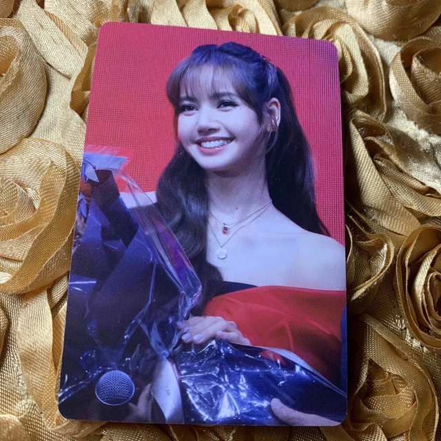 LISA BLACKPINK BORN Pink Tour Celeb K-pop Girl Photo Card Roses £8.47 ...