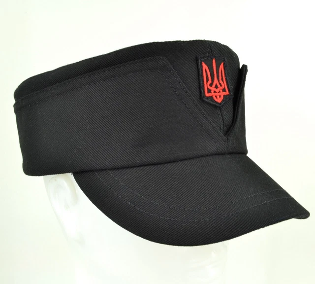 💛💙MAZEPINKA BLACK, THIN💛💙MILITARY Ukrainian cap💛💙 $86.38 - PicClick CA