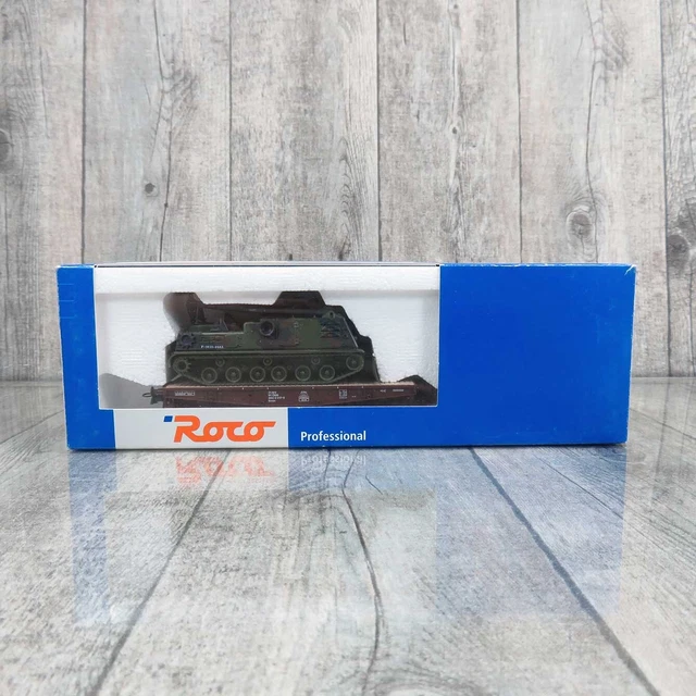 ROCO 47744 - Schwerlastwagen + Panzer - ÖBB - OVP - #X48111 £42.66 ...