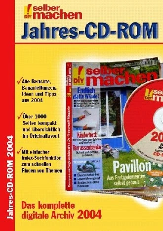 DTP ENTERTAINMENT SELBER machen Jahres-CD-ROM 2004 Heimwerker ...