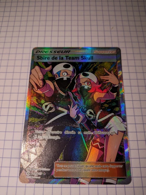 CARTE POKÉMON SBIRE de la Team Skull Full Art 149/149 - Soleil et Lune ...