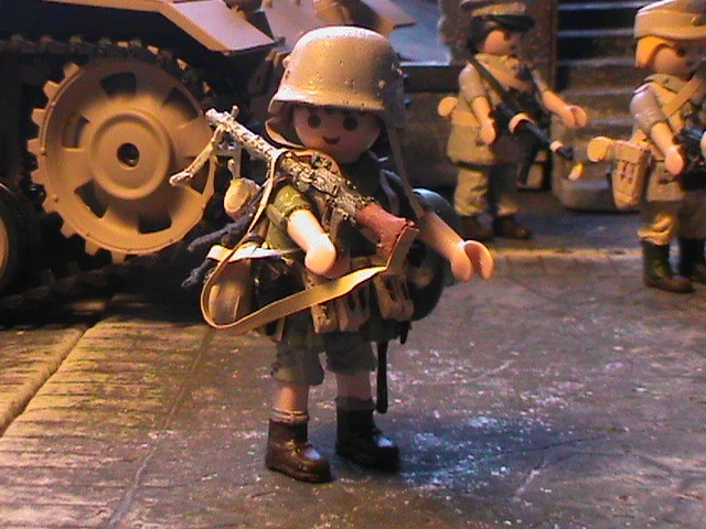 PLAYMOBIL CUSTOM SUB, Panzer Division Afrika Korps (Alamein-1941) Ref ...