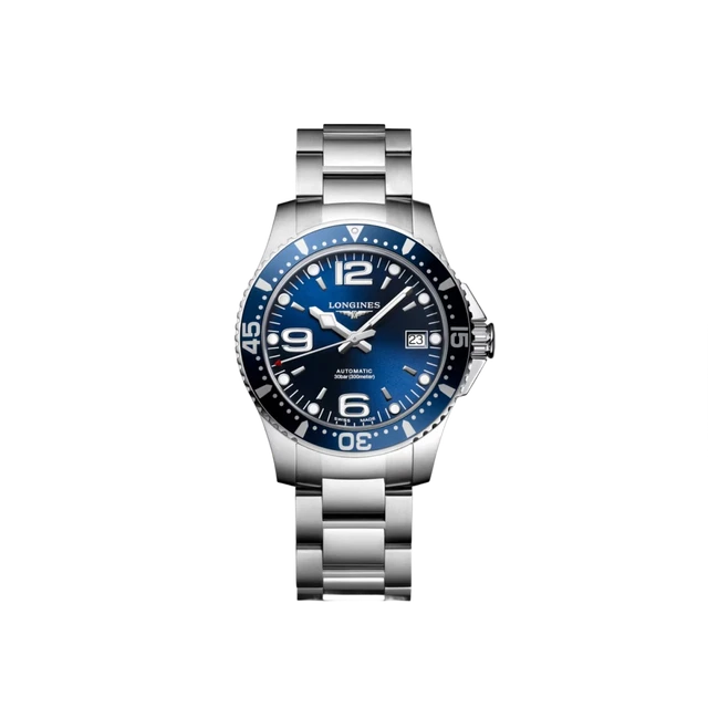 LONGINES HYDROCONQUEST AUTOMATIC 39mm Stainless Steel Sunray Blue £ ...
