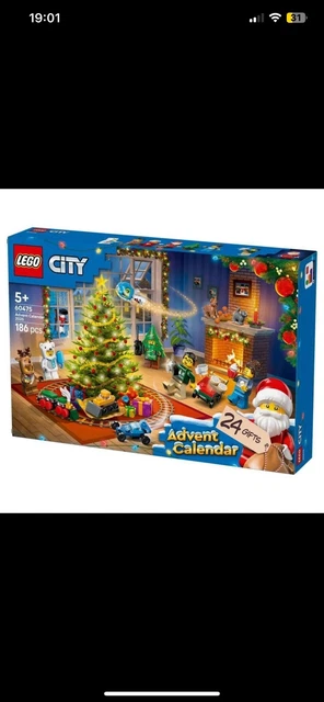 LEGO CITY ADVENT Calendar 2025 Pre Christmas Gift Kids Age 5 Plus £18. ...