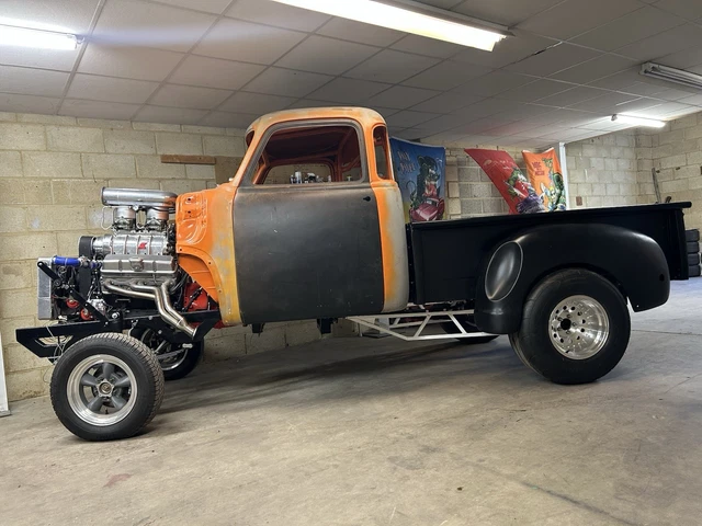 1953 CHEVROLET 3100 350 Supercharged Gasser Project Hot Rod American ...