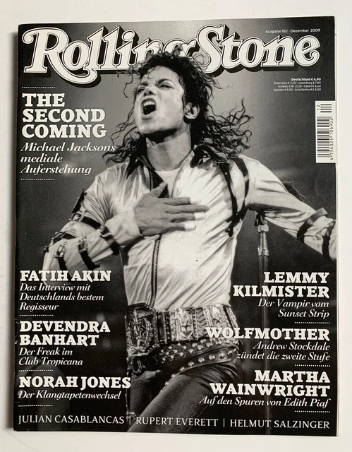 MICHAEL JACKSON GERMAN Rolling Stone Magazine December 2009 £68.95 ...
