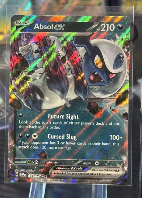 POKÉMON TCG ABSOL ex SV03: Obsidian Flames 135/197 Holo Double Rare $2. ...