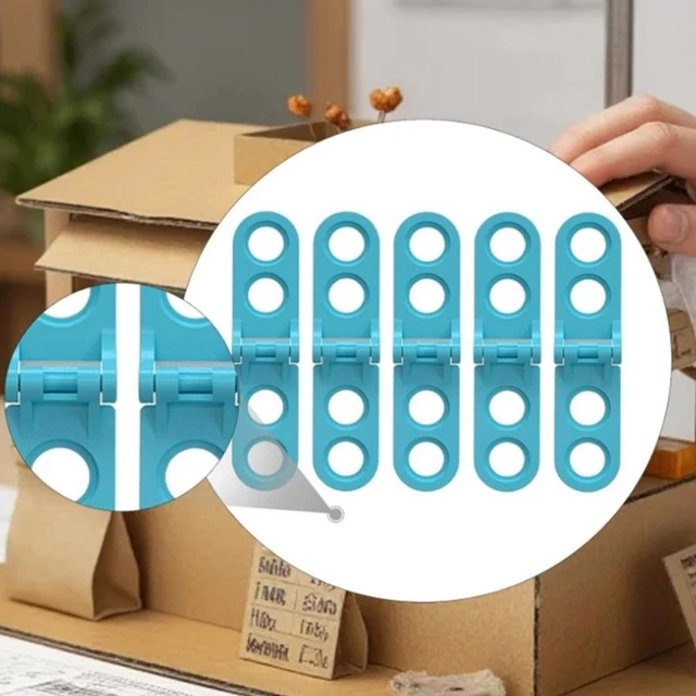 5CS FULL OPEN/ADJUSTABLE Cardboard Hinges for Paper Craft Project ...