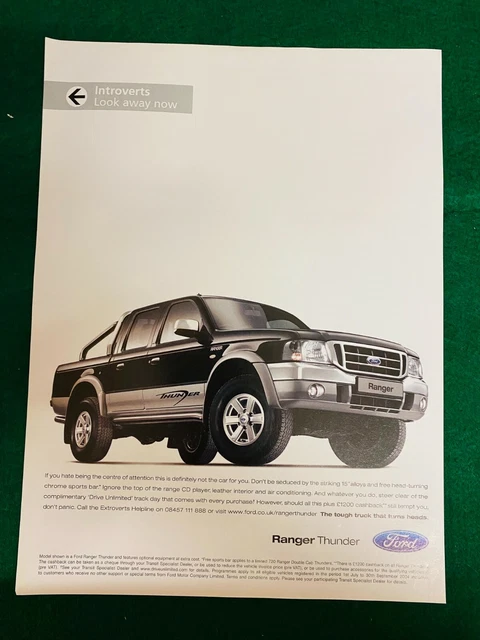 Ford Ranger Poster FOR SALE! - PicClick UK