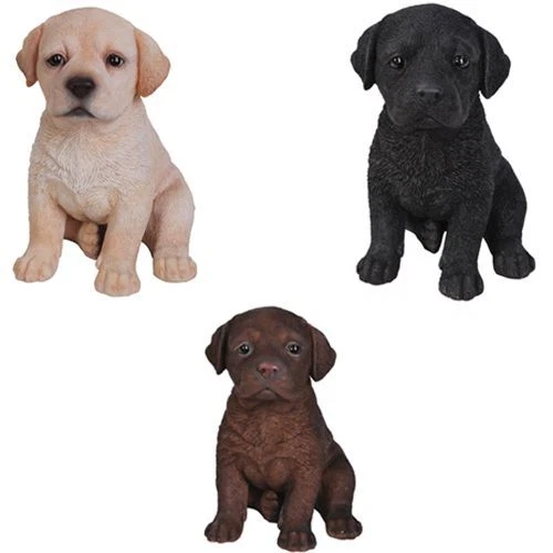 CANE CUCCIOLO LABRADOR - regalo ornamentale realistico - interno o ...