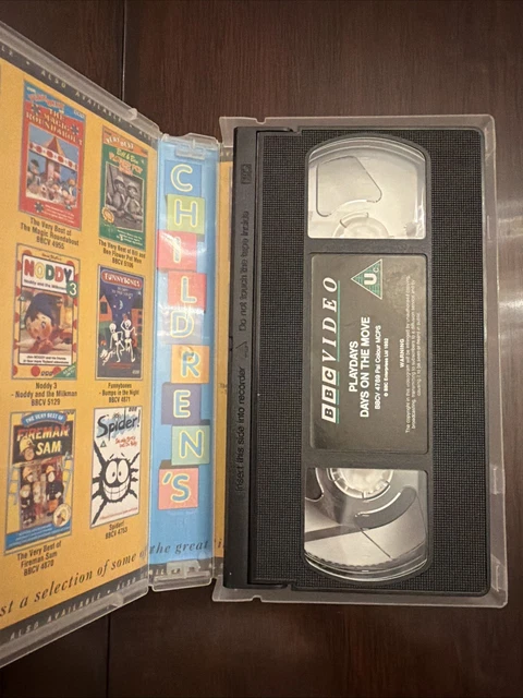 PLAYDAYS DAYS ON The Move VHS Video £16.58 - PicClick UK