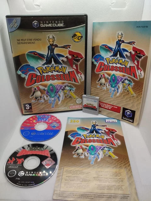 POKÉMON COLOSSEUM + Pokémon Box Ruby & Sapphire Complet FR Nintendo ...