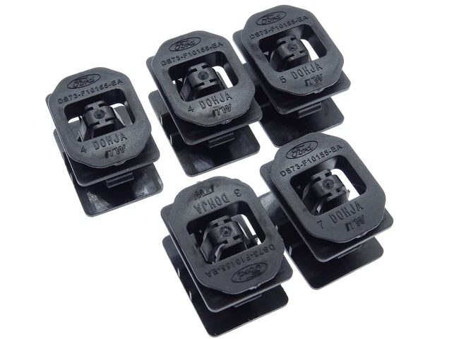 5X BEFESTIGUNGEN ZIERLEISTEN Clips fur Ford Kuga Galaxy Mondeo V ...