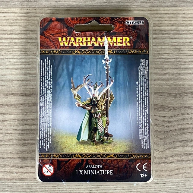 ARALOTH NOMAD PRINCE Bois Elfes Sylvaneth Wanderers warhammer aos Bulle ...