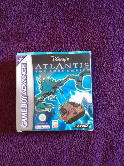 DISNEY'S ATLANTIS THE Lost Empire Gameboy Advance Nintendo GBA ...