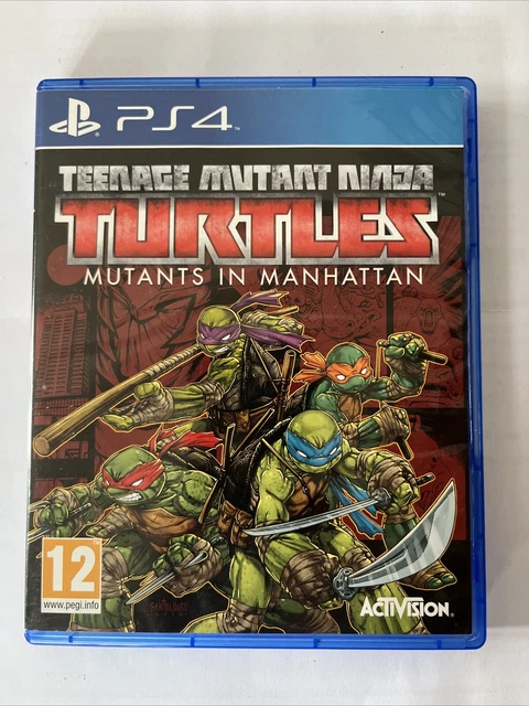TEENAGE MUTANT NINJA Turtles Mutants in Manhattan PS4 PEGI 12 *FREEPOST ...