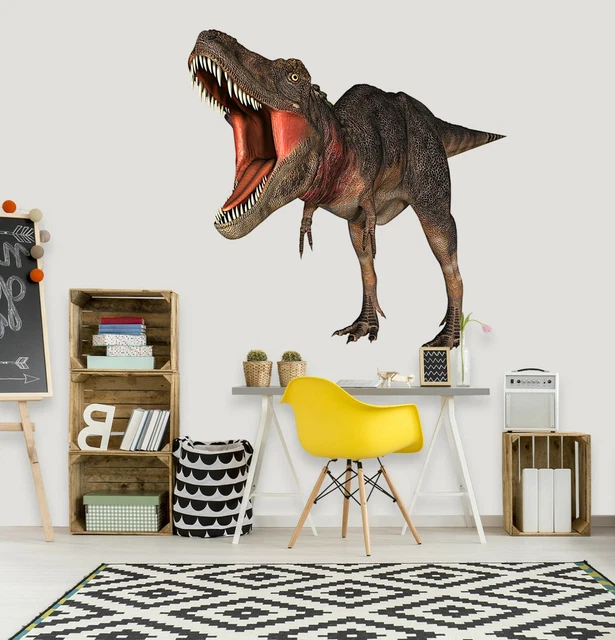 3D BIG DINOSAUR A009 Animal Wallpaper Mural Poster Wall Stickers Decal ...