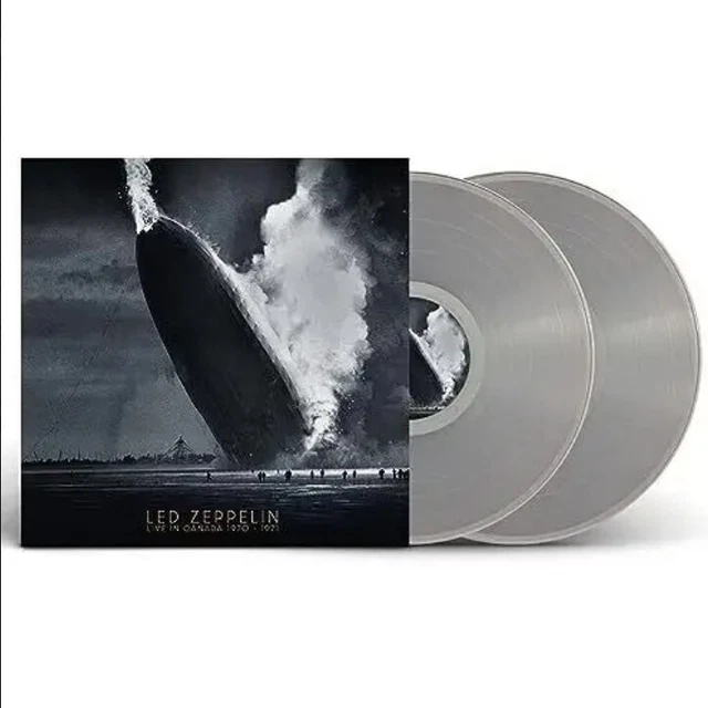 LED ZEPPELIN - LIVE IN CANADA 1970-71 - Double LP Clear Vinyl - 2023 ...