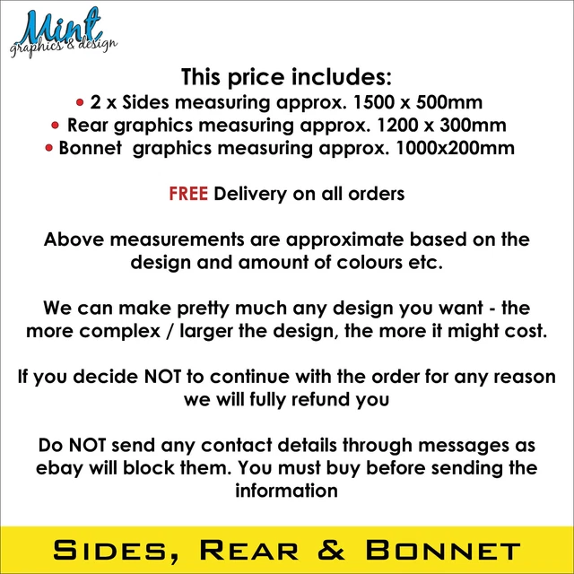 VEHICLE VAN GRAPHICS Sign Writing lettering signs Signage VW ...