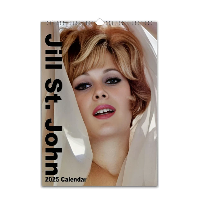 JILL ST. JOHN Full Photo calendar 2025/26 personalised Choose Start £25 ...