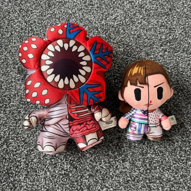 NETFLIX STRANGER THINGS Demogorgon 11 Eleven Plush soft toys DZNR £10. ...