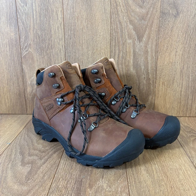 KEEN MENS PYRENEES Mid Height Waterproof Hiking Boots Size UK 7.5 Worn ...