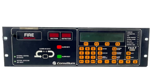 CONSILIUM SALWICO CS3000 GSM3150 GPM-4 R3 Control Panel Of Fire ...