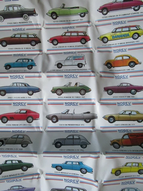 PETIT CATALOGUE BROCHURE Depliant Prospekt Norev 1/43° EUR 3,00 ...