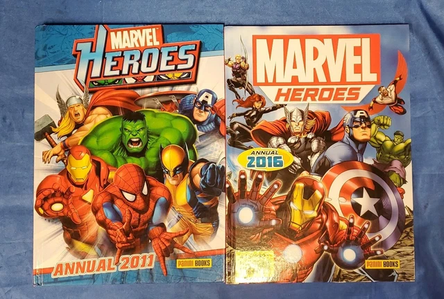 MARVEL HEROES ANNUAL – Panini Books – Official Hardcover Superhero Book ...