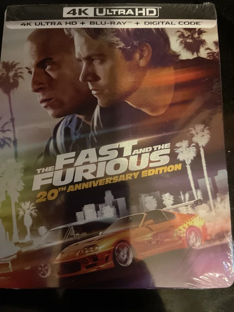 THE FAST AND Furious 20th Anniversary (4K Ultra HD, Blu-Ray, Digitale ...