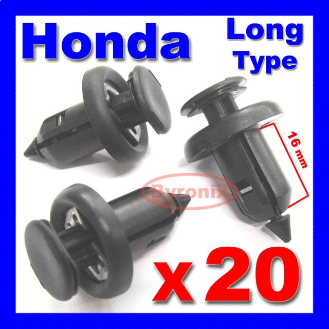 HONDA BUMPER WHEEL ARCH LINING SPLASHGUARD WING TRIM CLIPS Accord civic ...