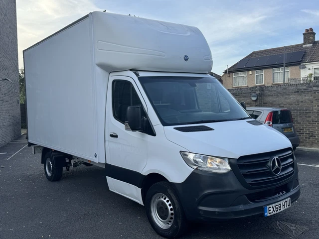 MERCEDES SPRINTER 314CDI LWB Luton Van Tail Lift £9,250.00 - PicClick UK
