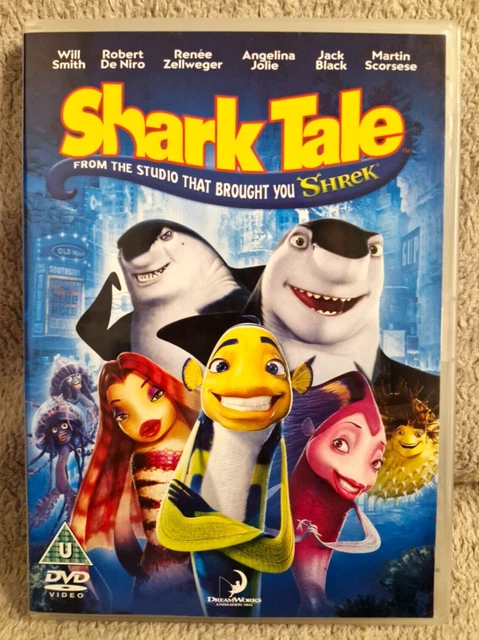 SHARK TALE DVD DreamWorks , U Cert Animation VGC £2.95 - PicClick UK