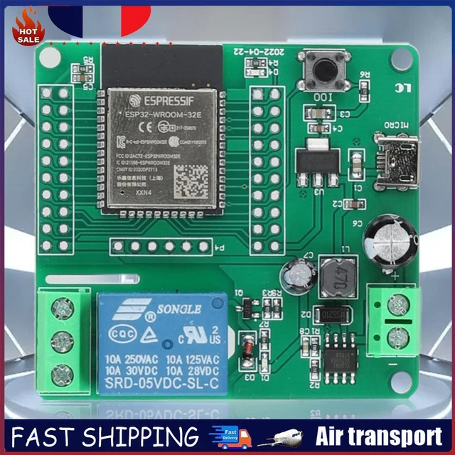 Esp32 Esp32 Wroom Development Boards Convenient Esp32 Wifi Bt Ble Relay 3630
